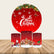 Merry Christmas Round Backdrop Cover – ubackdrop