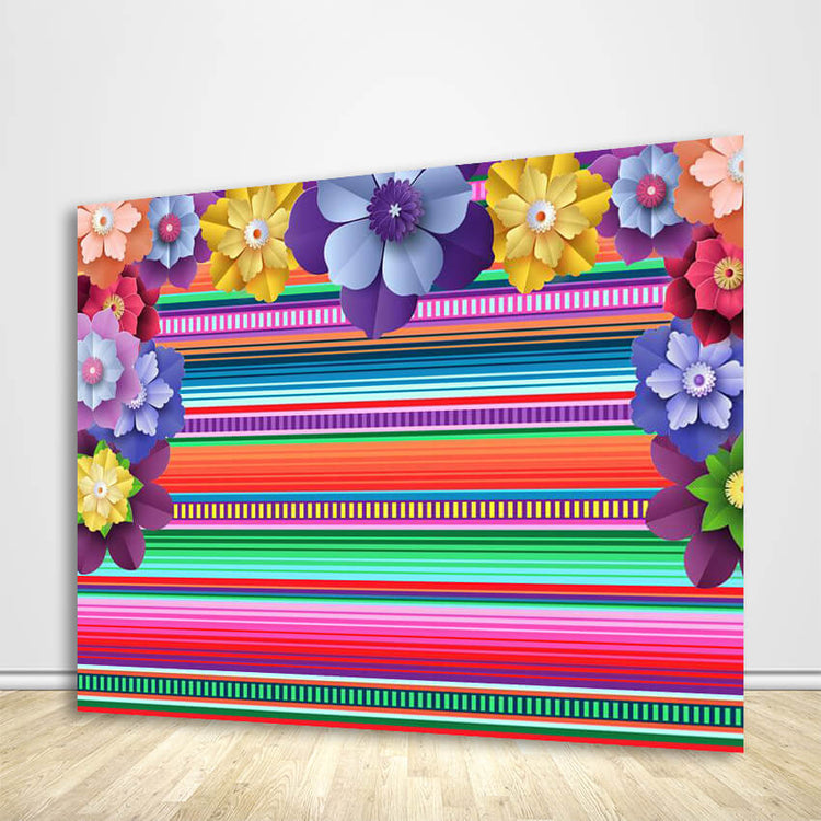 Mexican Fiesta Party Backdrop – ubackdrop