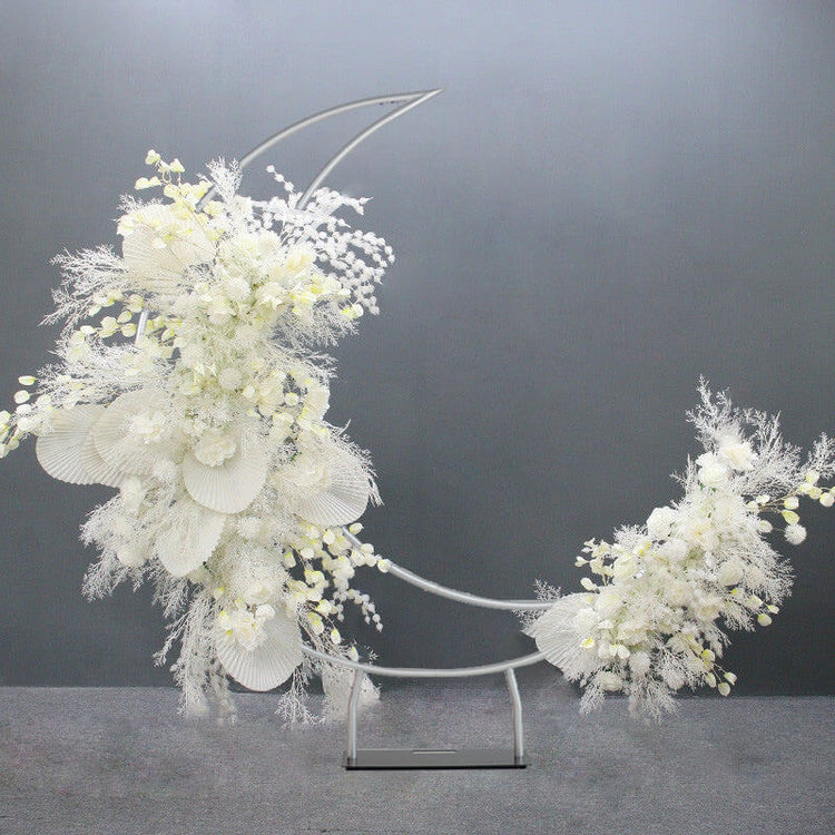 6.5ft Portable Crescent Moon Shape Stand for Baby Showers & Birthday ...