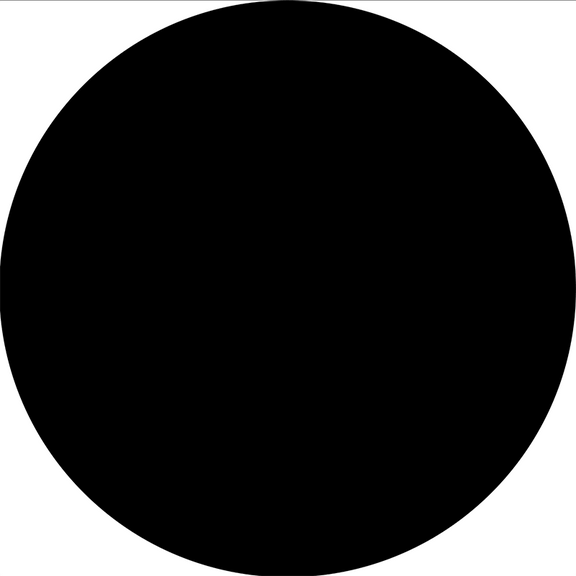 Solid Black Fabric Circle Backdrop Cover | FREE SHIPPING – ubackdrop